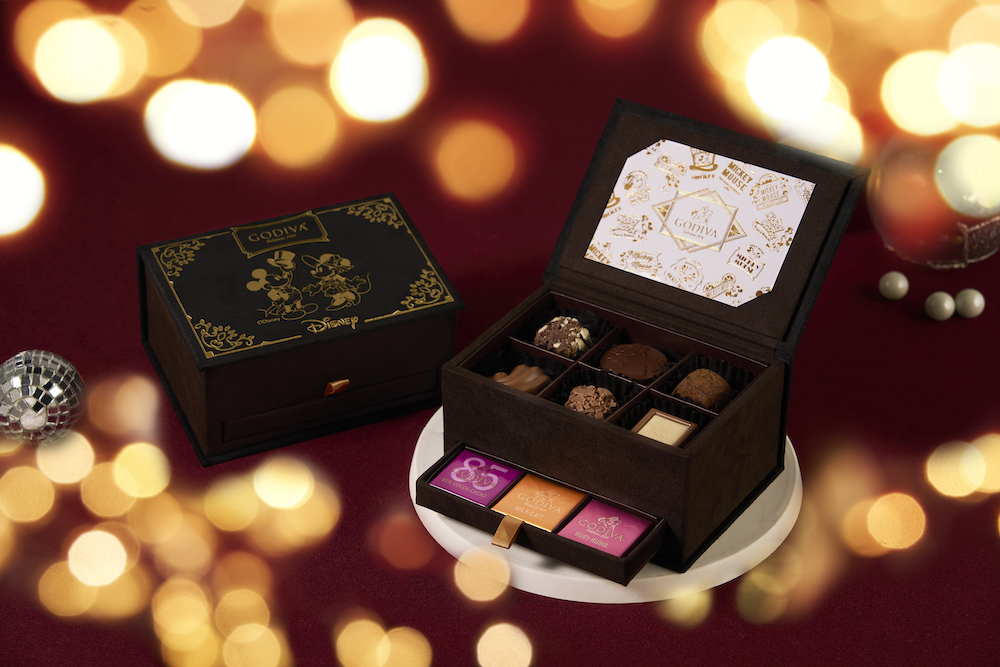 GODIVA攜手Disney米奇推「米奇巧克力禮盒」！6款限定禮盒一次看